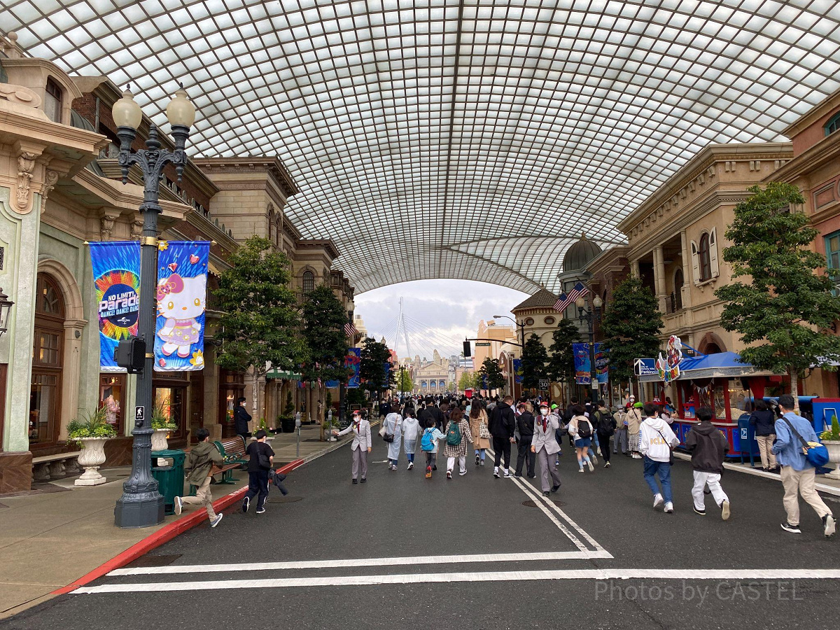 USJ4月の混雑予想／開園直後のパーク内| キャステル | CASTEL ディズニー情報