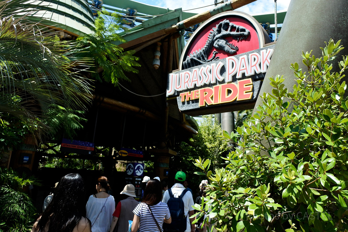 USJ8月の混雑状況／ジュラシックパークザライド| キャステル | CASTEL ディズニー情報