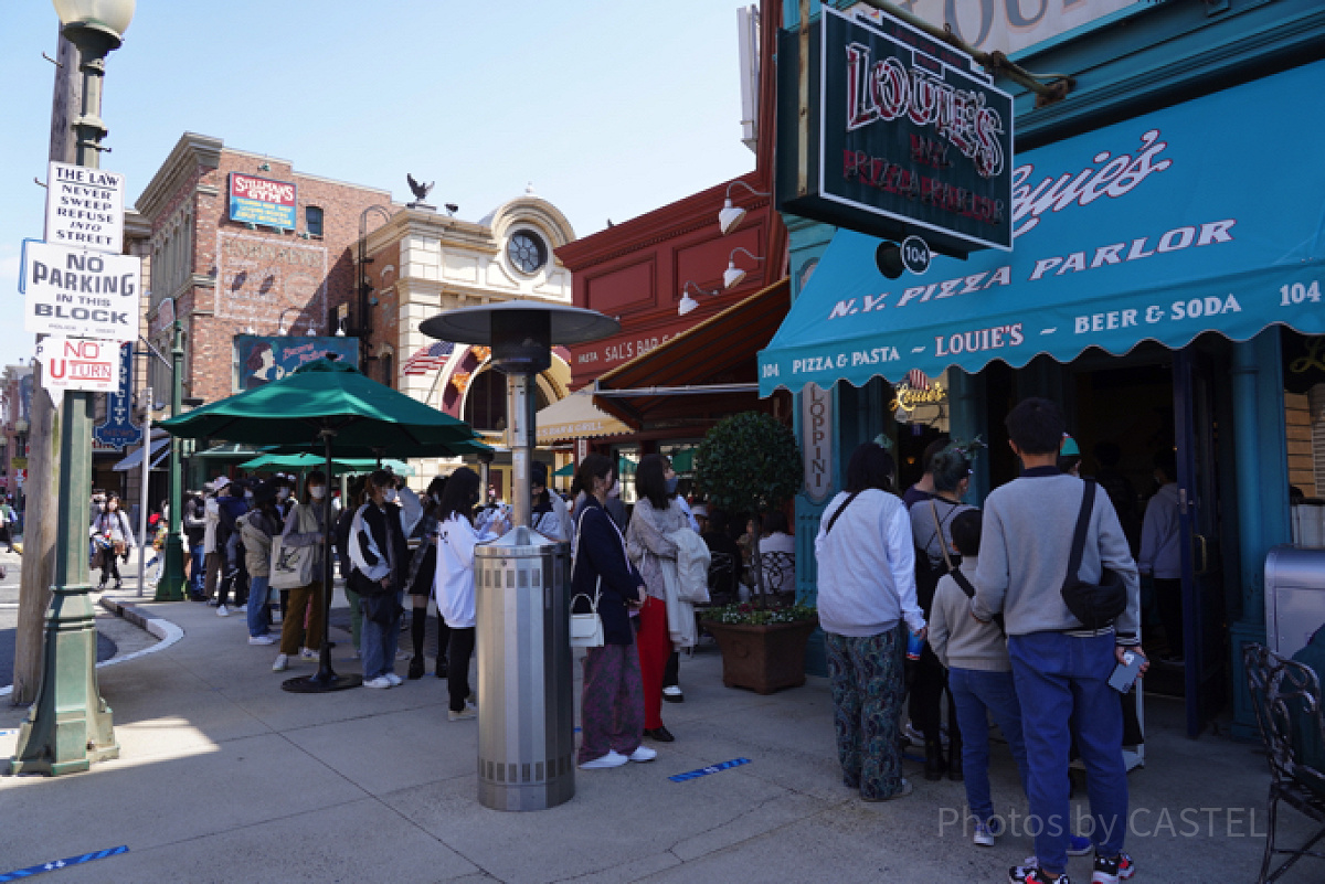 USJ4月混雑レポ：レストラン待機列| キャステル | CASTEL ディズニー情報