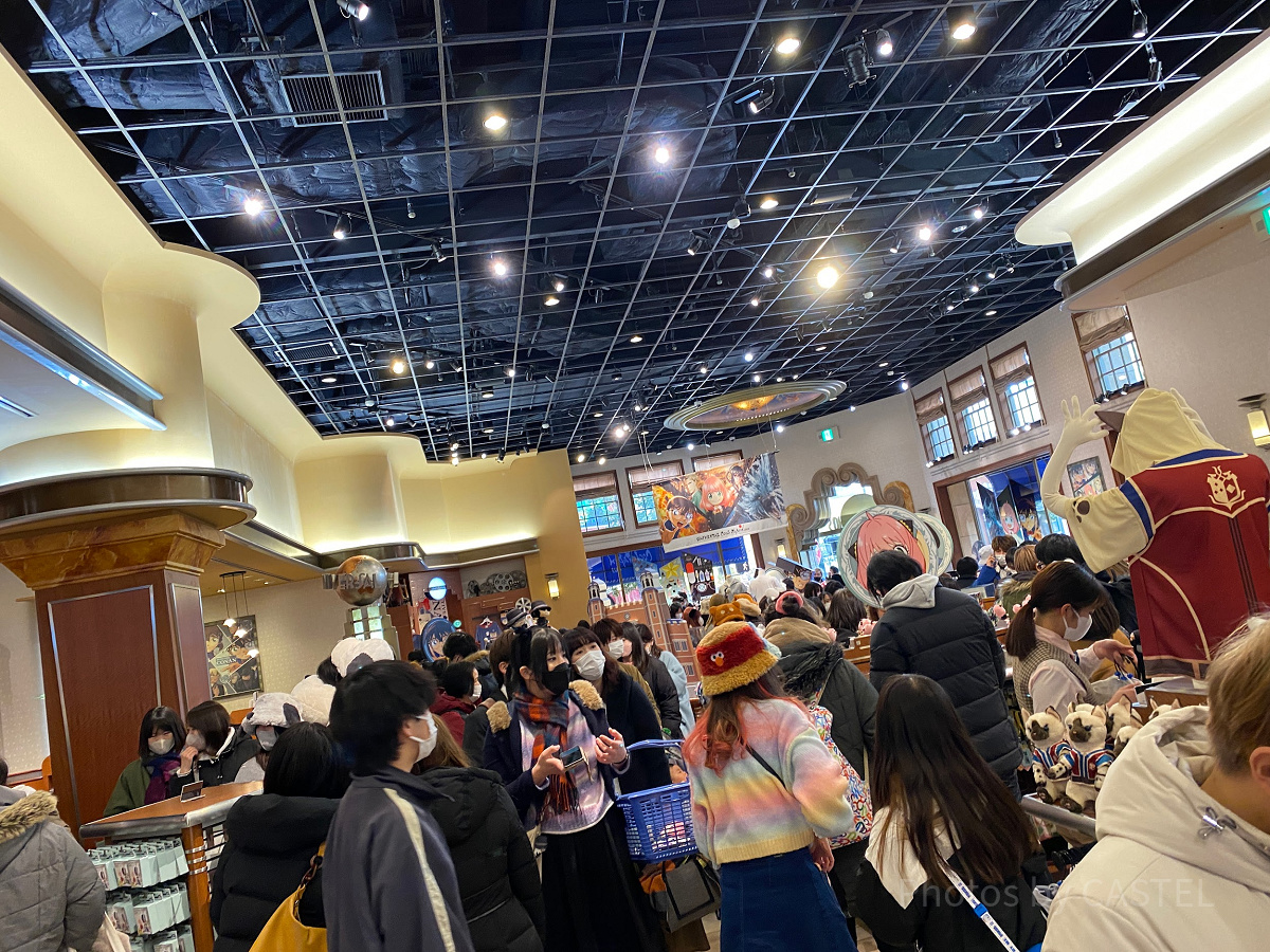 USJ2月の混雑状況／ユニバーサルスタジオストア| キャステル | CASTEL ディズニー情報